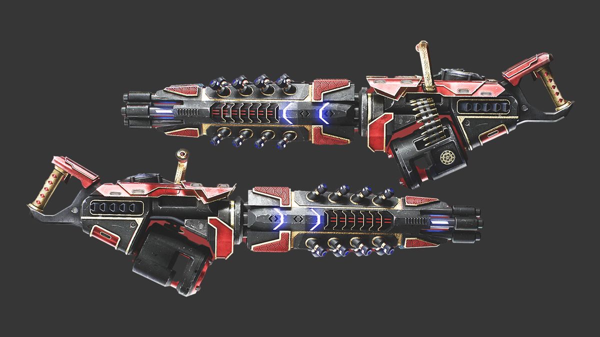 【Maya枪械建模】次世代游戏风格化枪械武器制作,适合0基础做的第一...