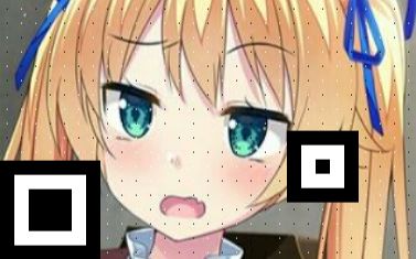 制作一个带背景图片的二维码