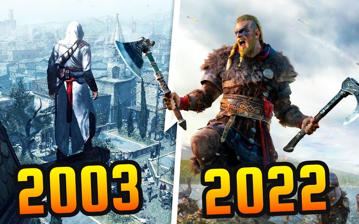 【中文字幕】刺客信条发展史 [2003-2022]