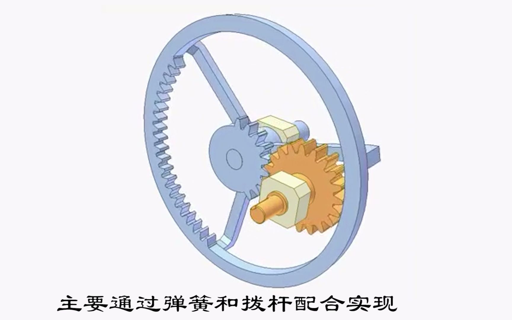 利用不完全齿轮制作的正反转机构,一起看看吧