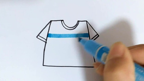 衣服这样画,好简单呀!创意简笔画,儿童画,少儿创意美术