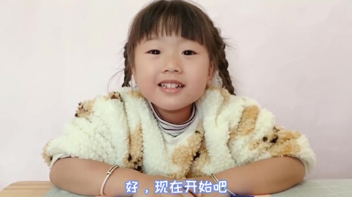 萌宝一一画白桦林,拿笔随便点一点就能画出来,你信不信?