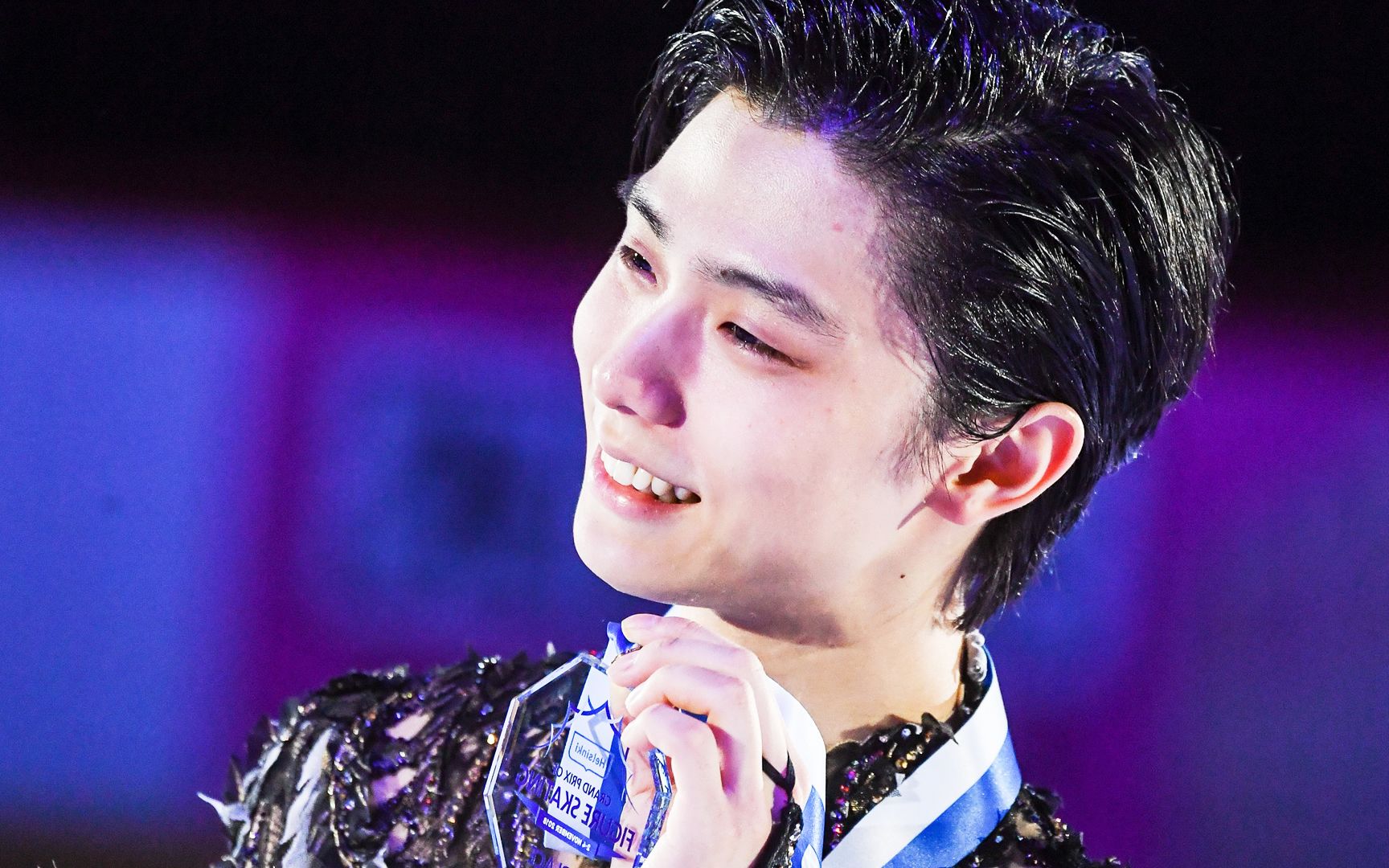 羽生结弦花滑冰上阴阳师,冬奥会4A比赛精彩表演瞬间