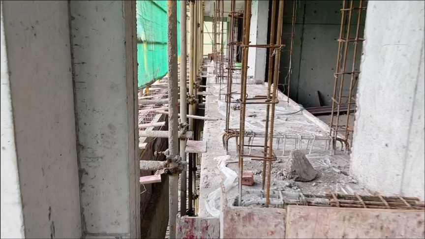 小村长工地,二次结构工程量太多了,包工头直乎没钱赚,要亏本
