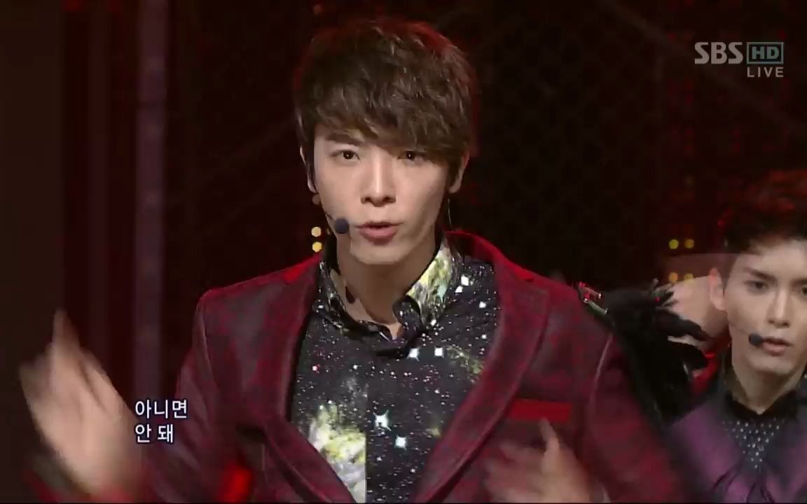 [LIVE]111016 SBS 人气歌谣 Super Junior superman+Mr. Simple+A-...