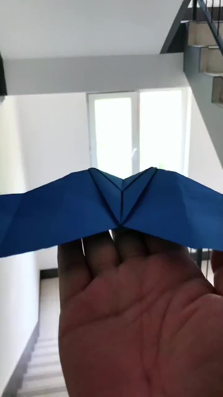 用A4纸折的滑翔纸飞机