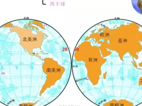 初中地理《七大洲的地理位置》微课视频