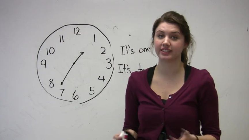 学会用英语表达各种时间