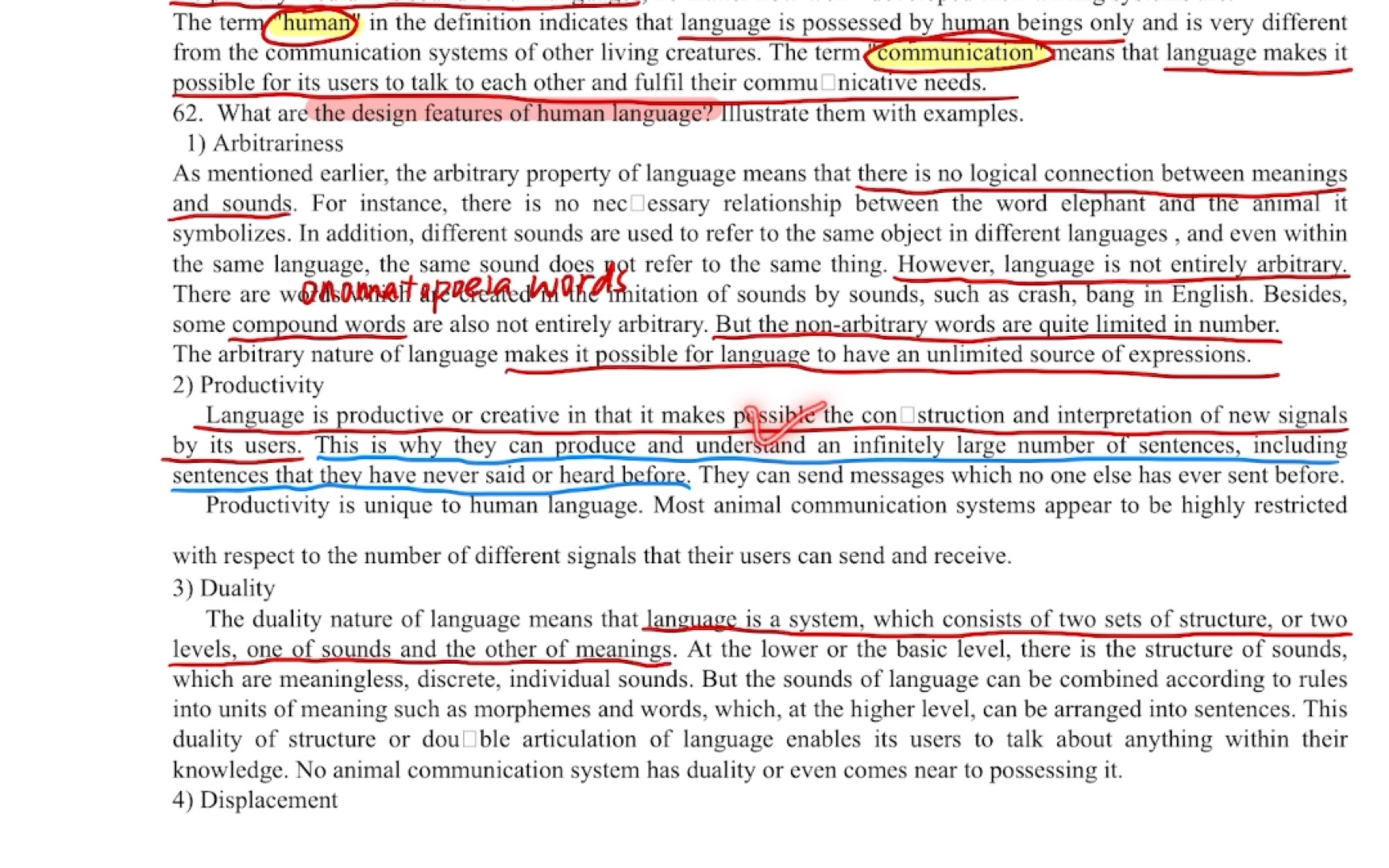 ...学的定义,语言学的分支,语言的区别性特征,语言学的重要概念区分…)