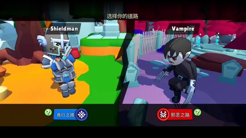 手机游戏,单机,命运英雄"卡牌,但系走位高自由RPG!"它能当反派!有趣...