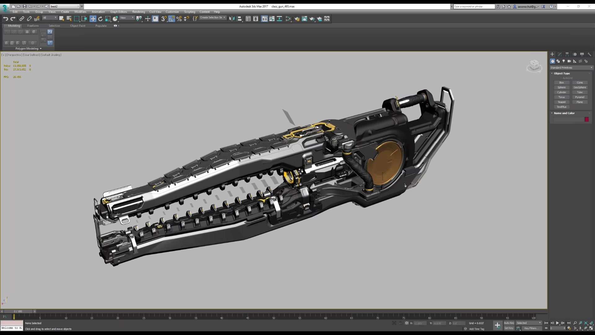 \3dsMax机械硬表面建模概念艺术设计大师级视频教程\3dsMax机械硬...