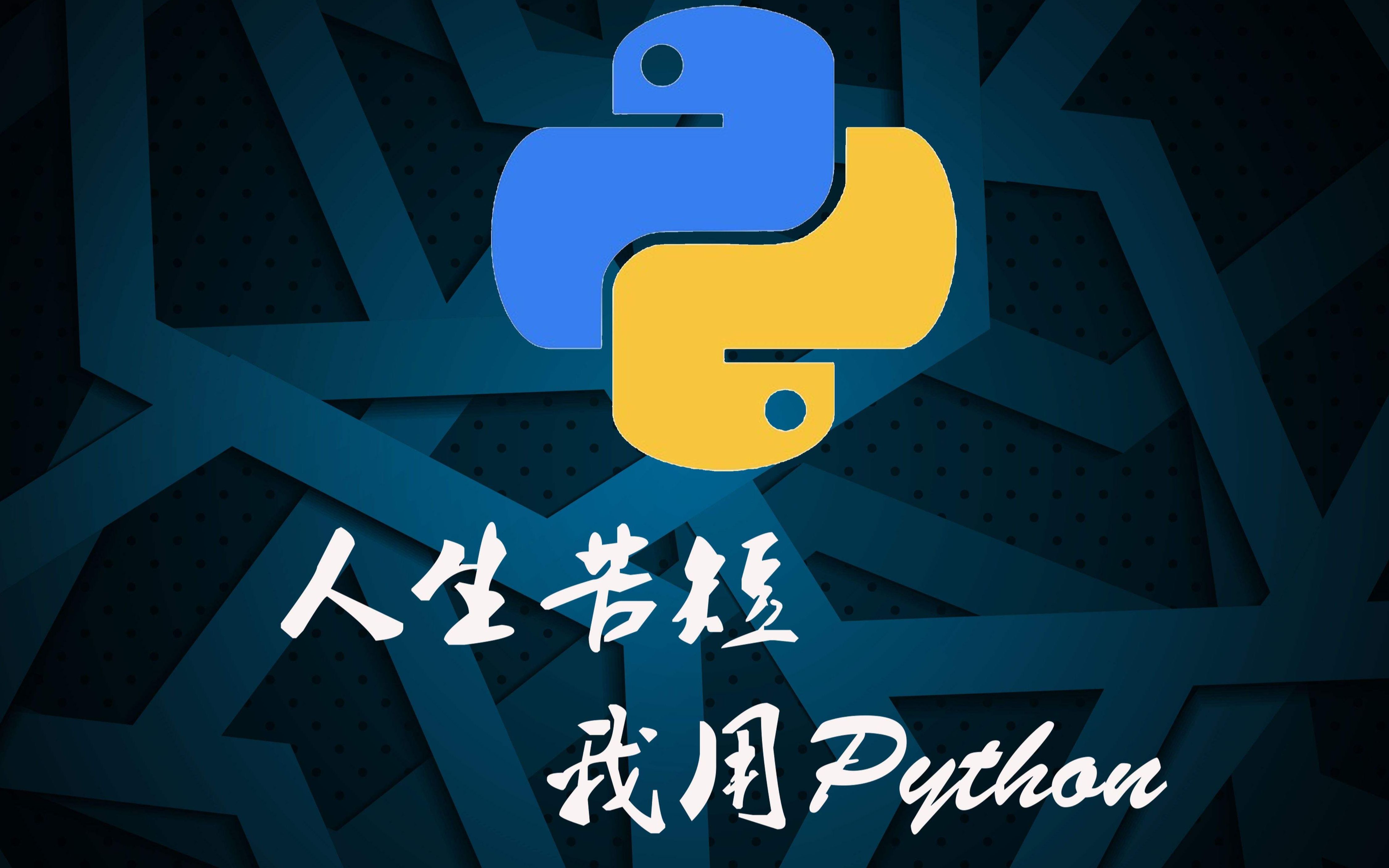 Python编程基础