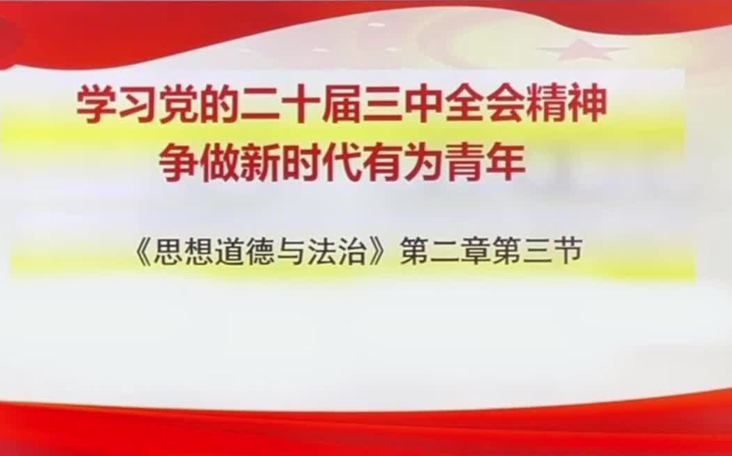 《学习党的二十届三中全会精神,争做新时代有为青年》【大学生讲...