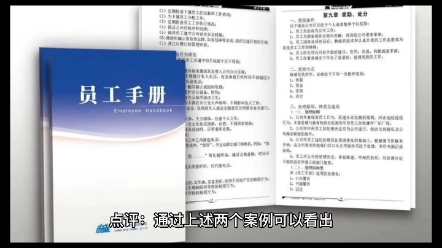 规章制度制定的要点(一)