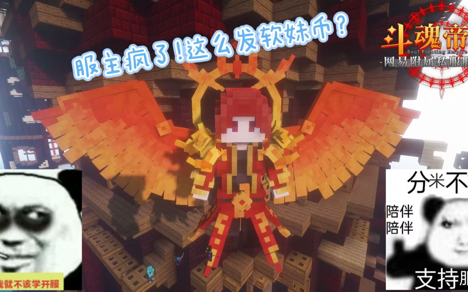 我的世界斗罗大陆服务器 感性服主 在线介绍 服务器!