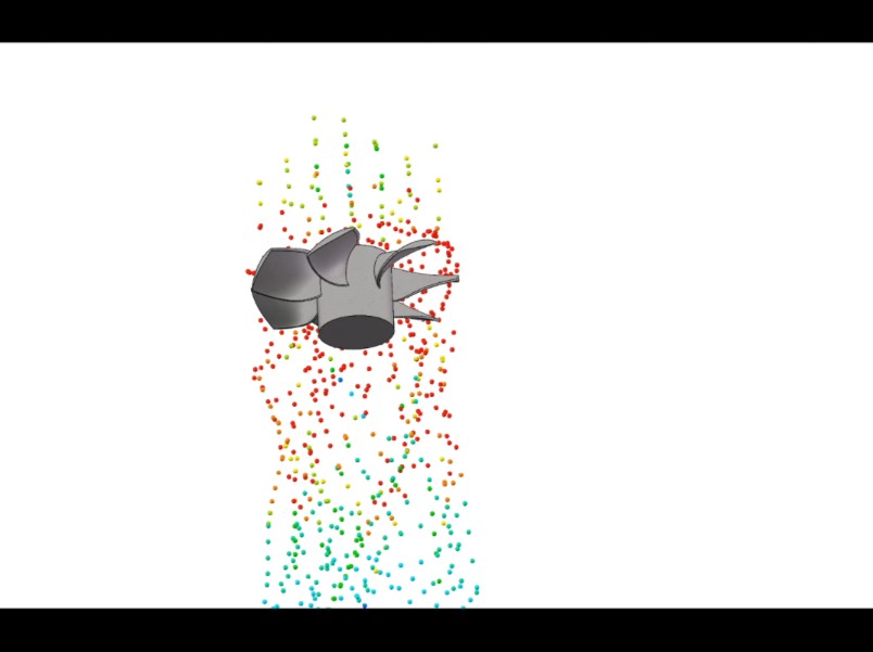 风扇散热设计,CFD流体仿真分析动画
