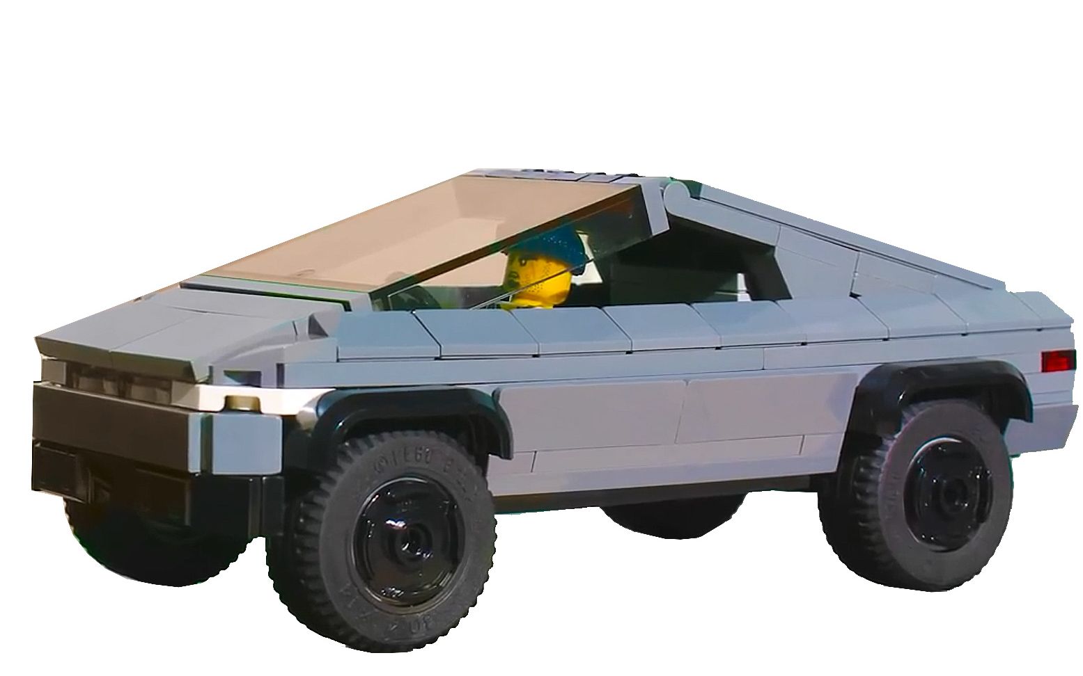 乐高MOC教程 特斯拉电动皮卡 拼搭指南