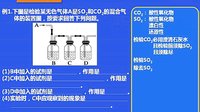 检验二氧化硫和二氧化碳同时存在的一般流程