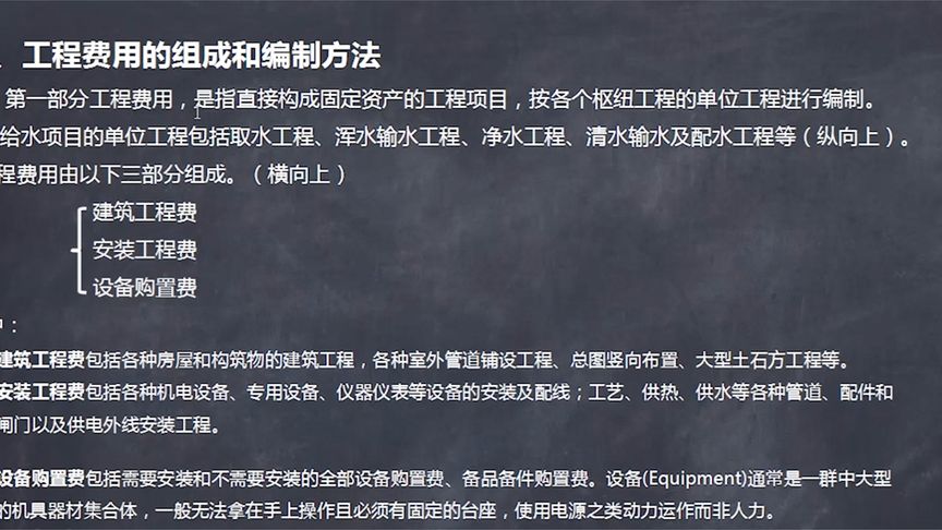 市政给排水设计施工基础入门-31.给排水工程投资估算的编制