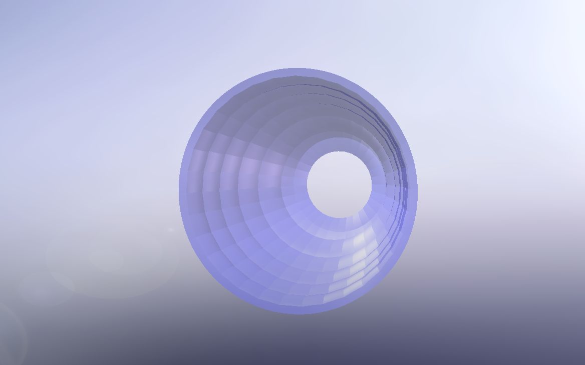 SolidWorks反光杯内面画珠面
