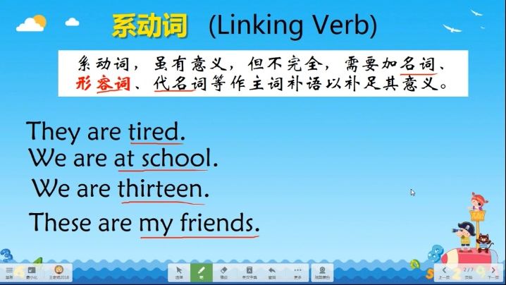 英语语法课系列三,系动词的用法,跟老师学习英语不难,做题得分