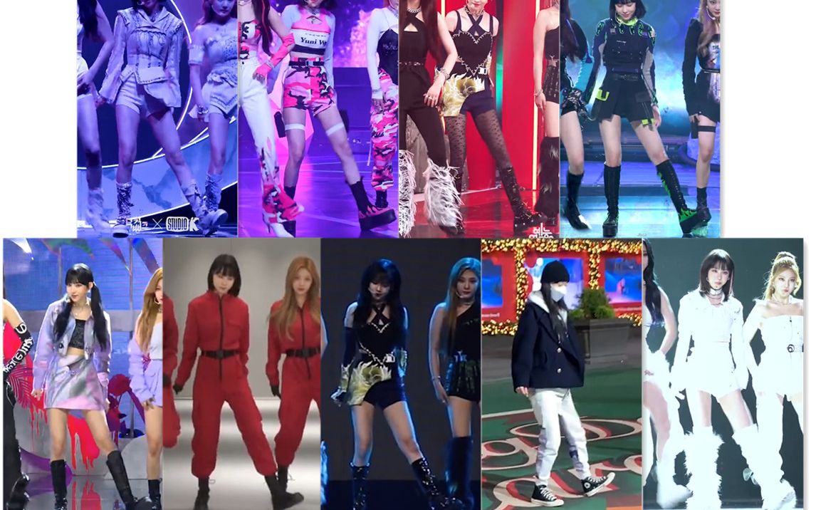 [aespa/金玟庭]金冬天的翘脚动作集合