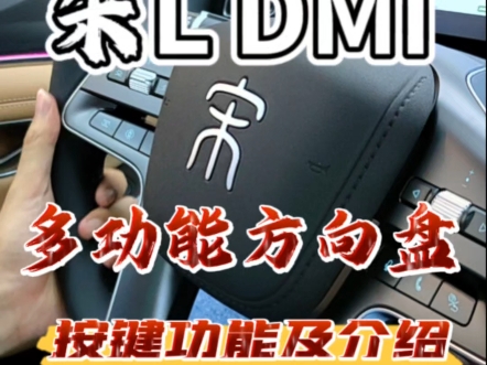 宋L DMi多功能方向盘按键功能及介绍