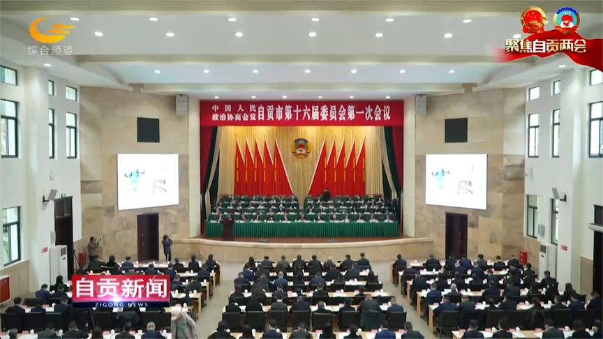 市政协十六届一次会议开幕