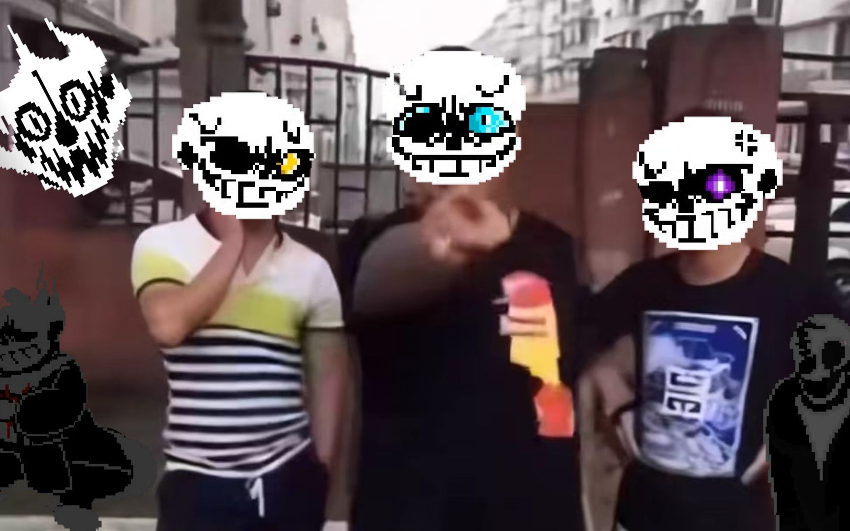 【Undertale/优质同人】Yijiu的三重混沌时光chaotic time trio全阶段一命...