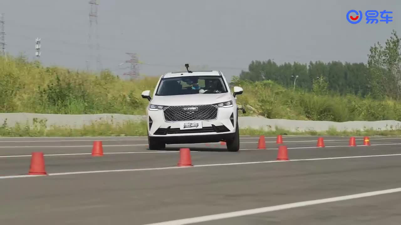 哈弗H6 麋鹿测试