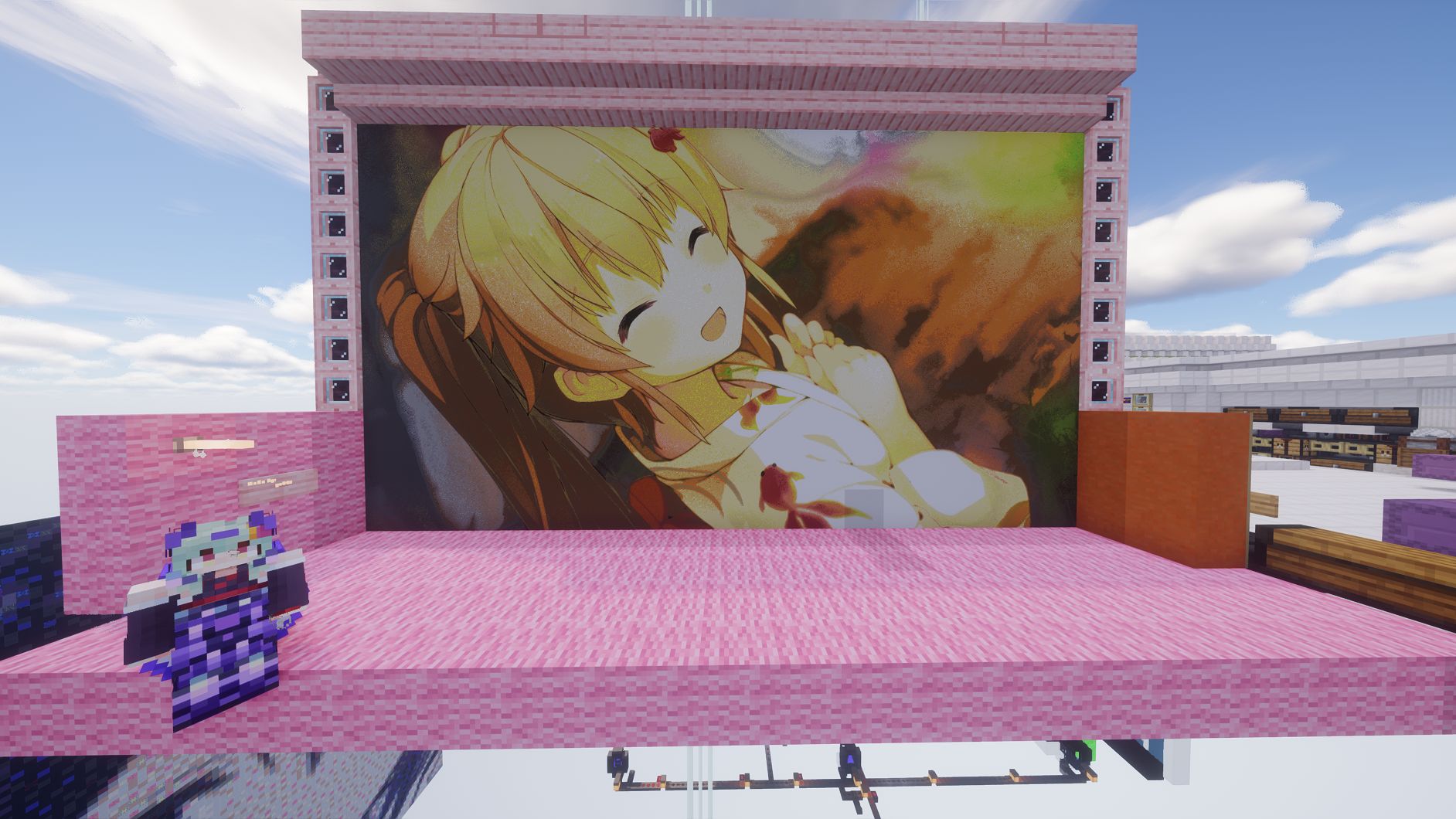 这是一张300万的像素画_哔哩哔哩bilibili_我的世界