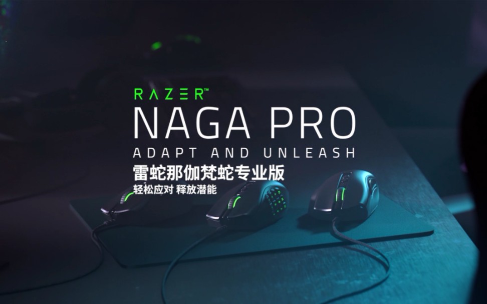 雷蛇Naga Pro那伽梵蛇专业版开箱评测