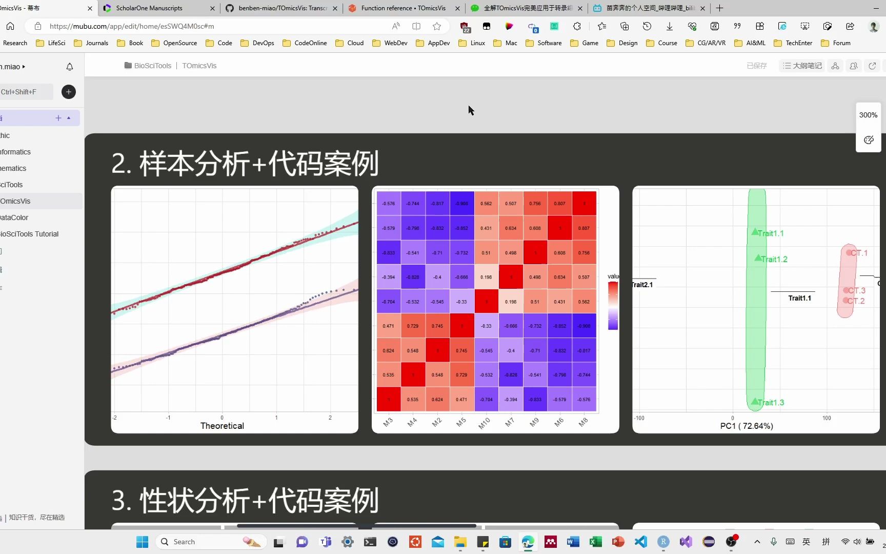 3. TOmicsVis样本统计分析可视化