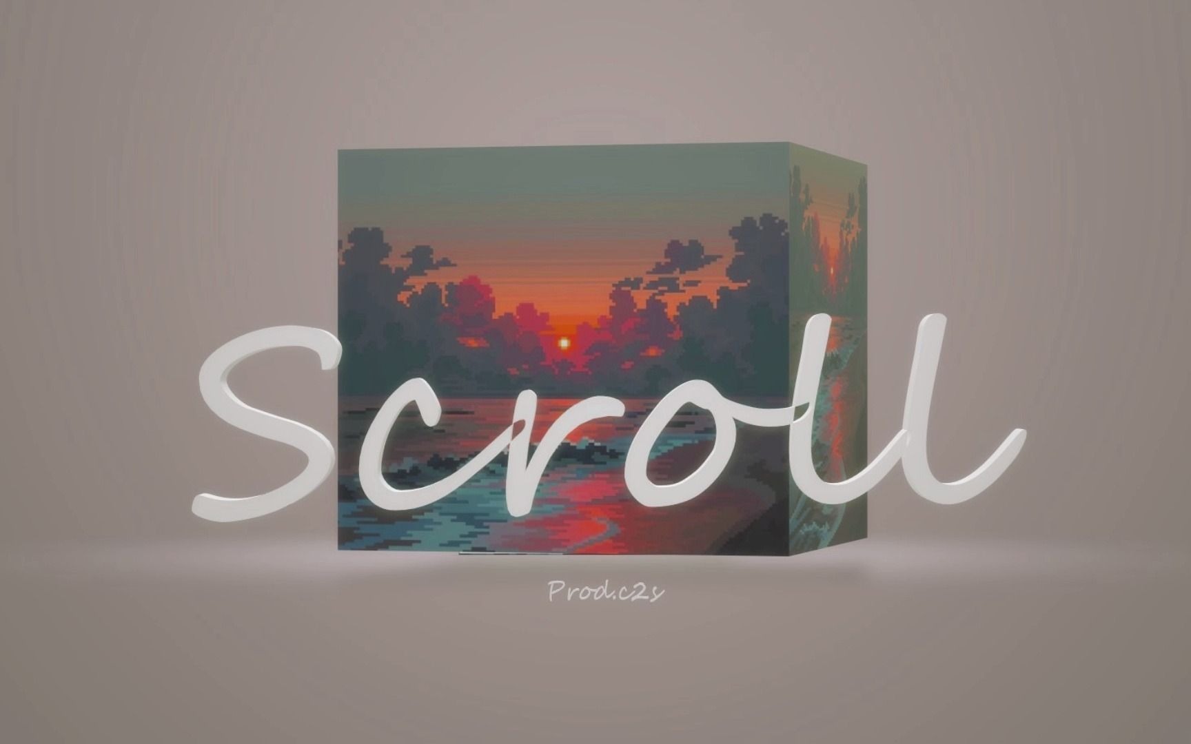 *已售断* 让日落聆听你的伤感 —— Scroll