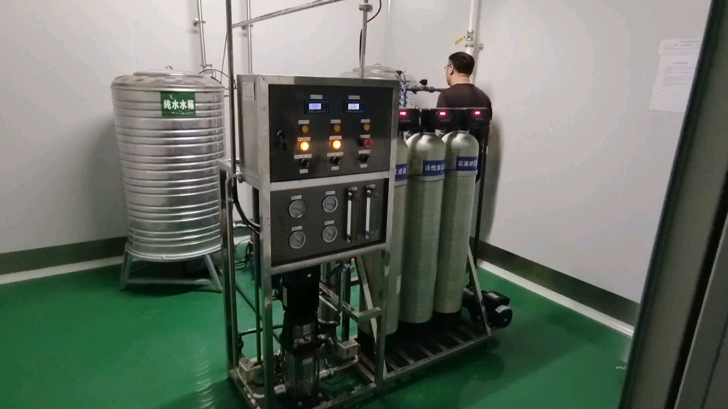 生物制药中小型反渗透纯水设备配置,简单明了