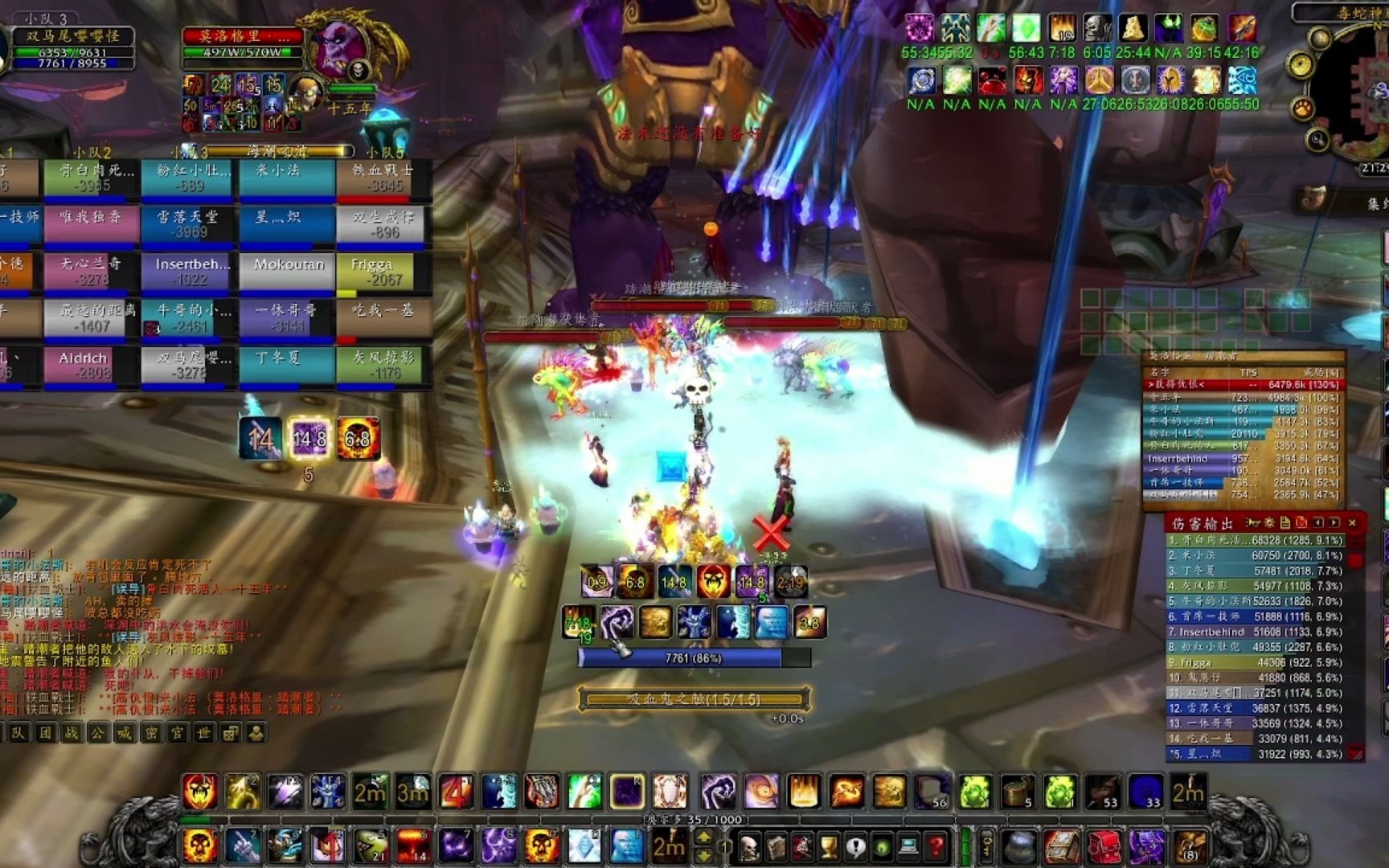 震惊:两术士也能过踏潮者 术士地位不保或被奥法超越 魔兽世界怀旧服...