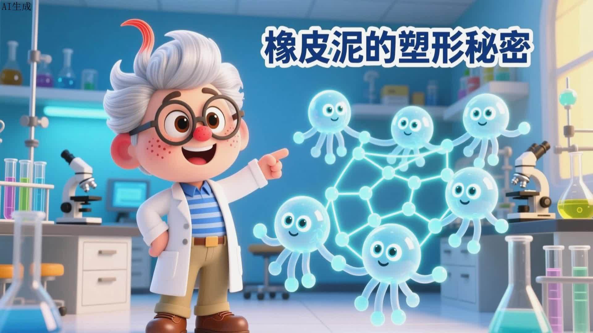 橡皮泥塑形揭秘 科学原理解析