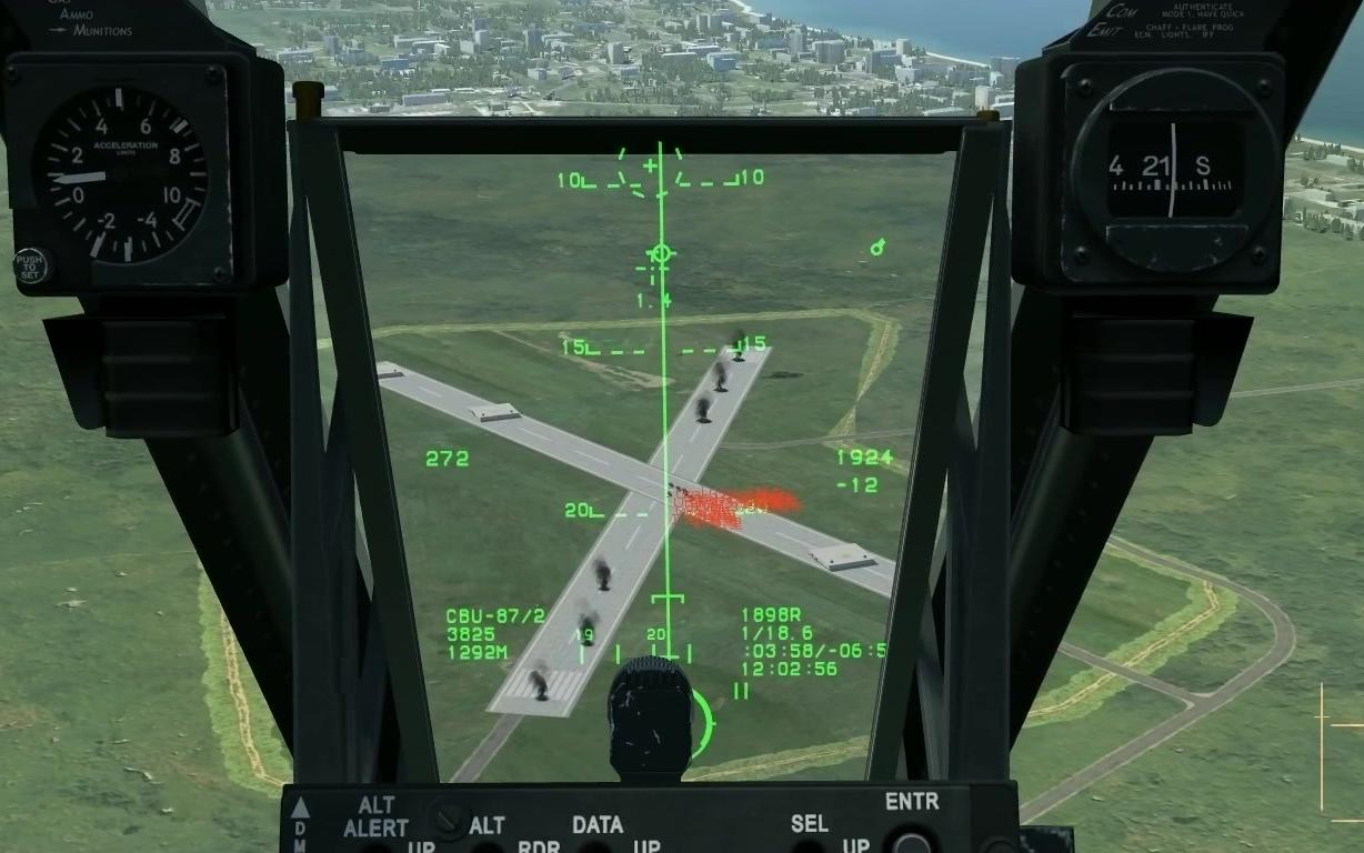 【DCS WORLD】- A10A - 可以说是一次非常键盘的打靶练习了