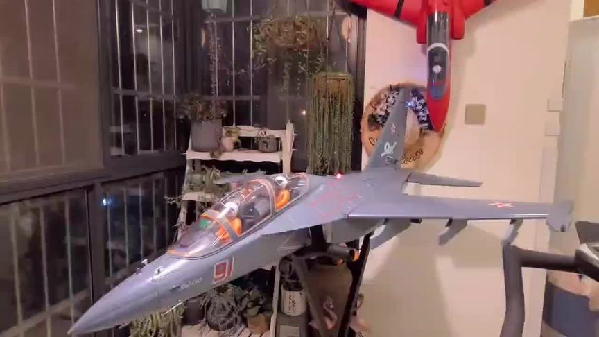 飞翼90mm涵道,雅克130#航模飞机 #模型 #模型制作
