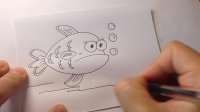 儿童学画画.简笔画-鱼的画法
