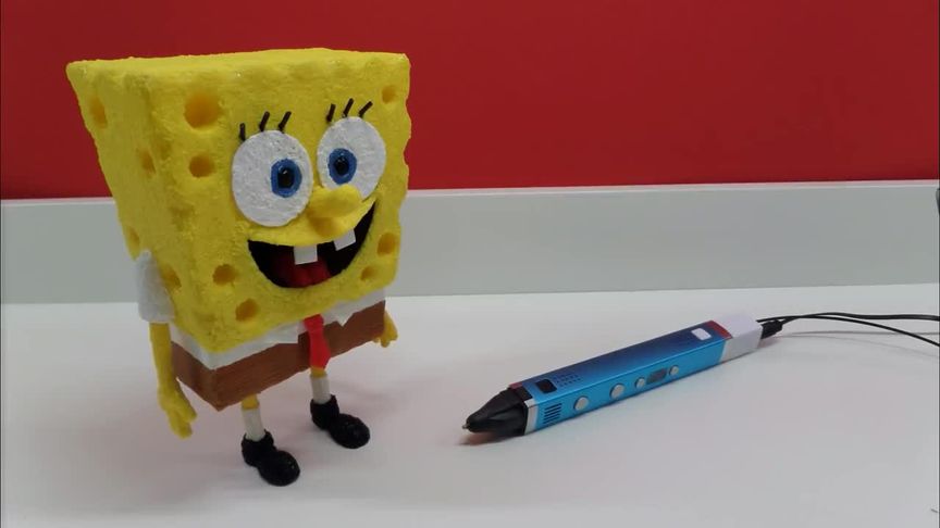 3D海绵宝宝,这个真的是高手高手高高手