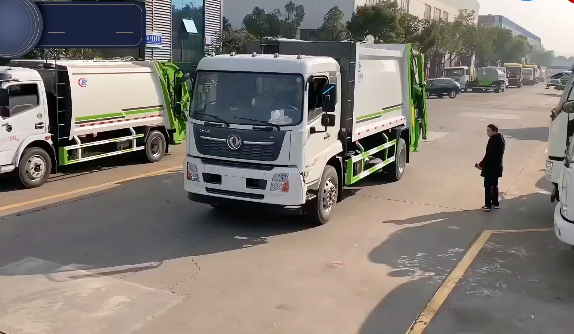 东风天锦12方压缩式垃圾车 乡镇垃圾清运环卫运输车