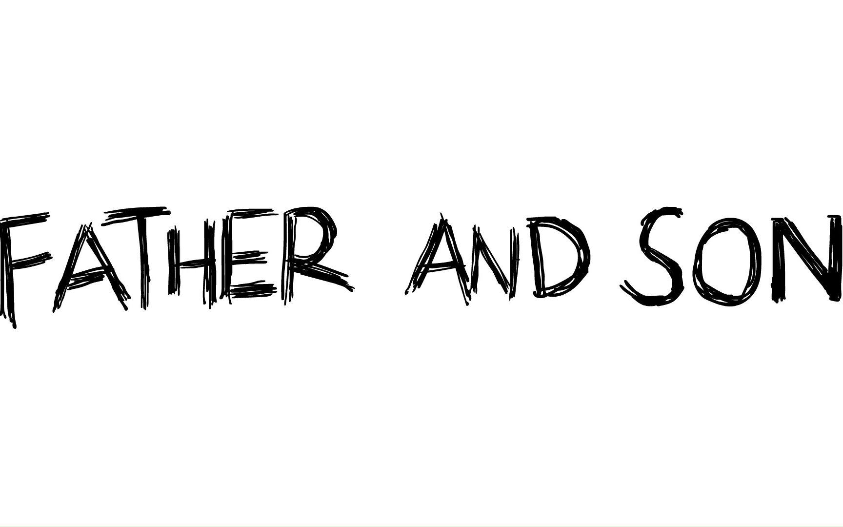 AN手绘动画-FATHER AND SON