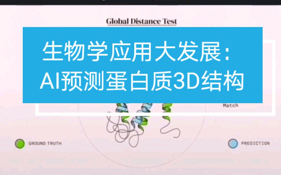 生物学应用大发展:AI预测蛋白质3D结构