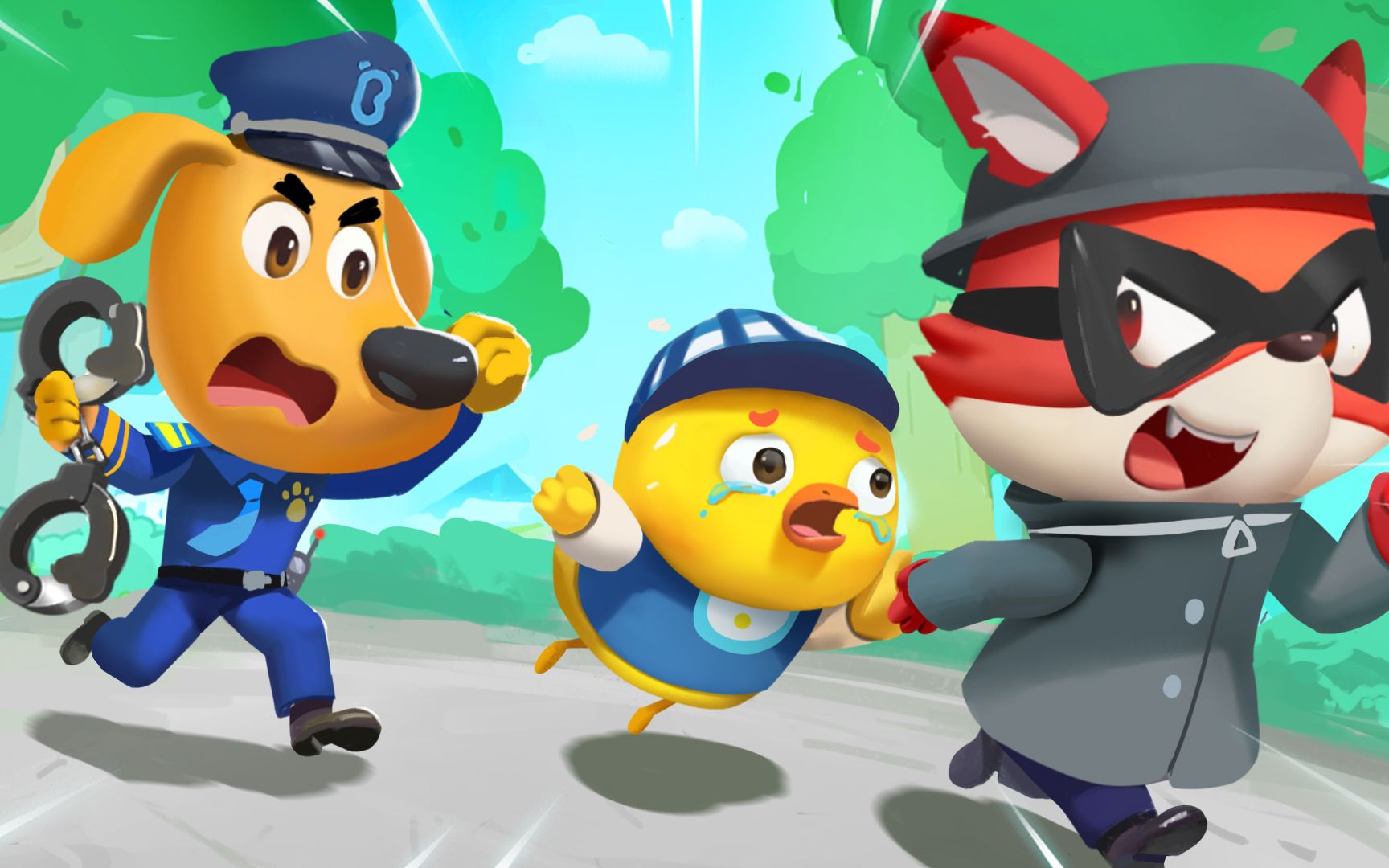 安全警长啦咘啦哆:没有人能从我的手里逃跑