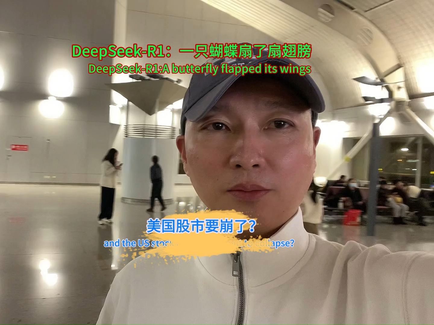 DeepSeek-R1:一只蝴蝶扇了扇翅膀,美国股市要崩了?