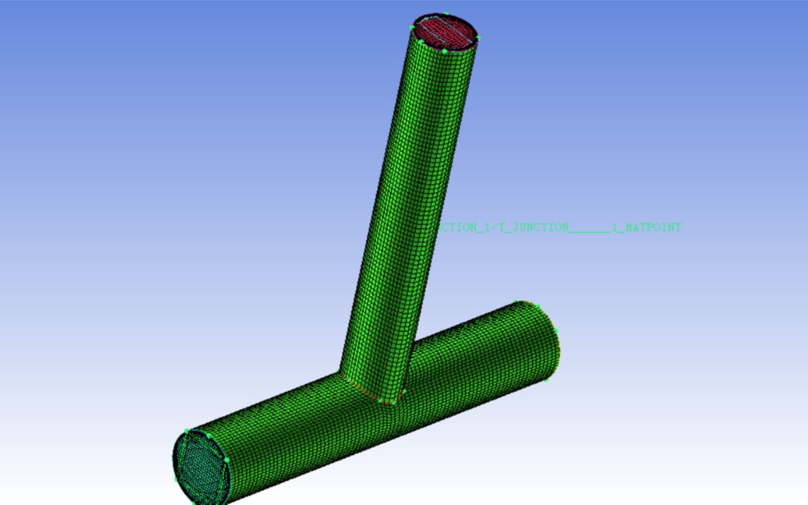 ICEM CFD 结构化网格绘制:第三讲:90°三通(普适,边界层可以很薄)