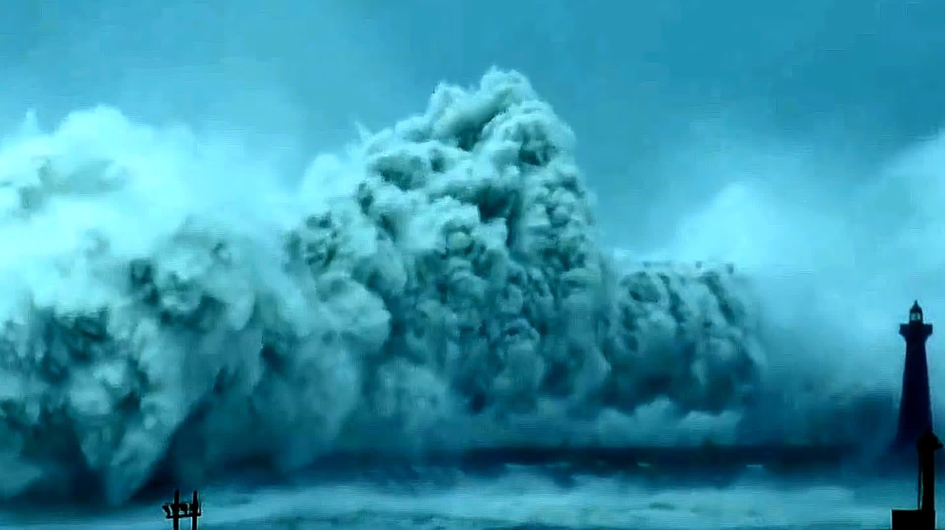 海啸是什么形成的,为什么威力这么大?一起来了解了解