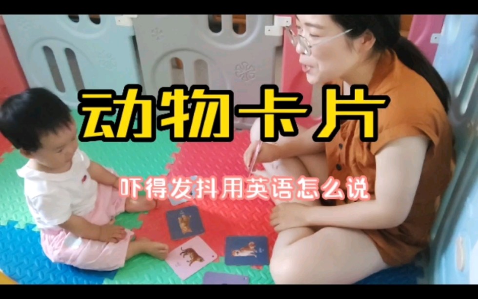 亲子英语必学篇之动物卡片