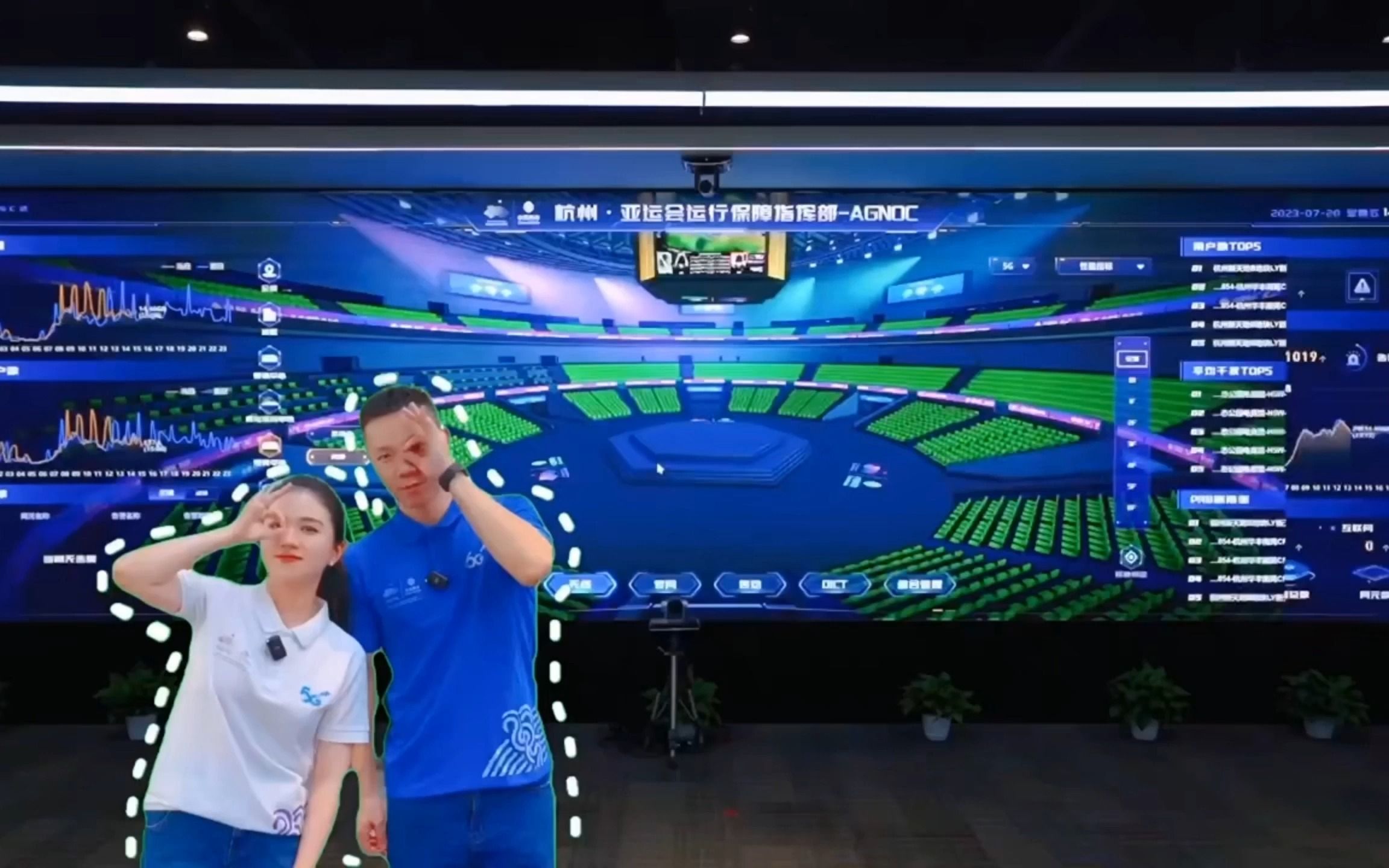 我司参与建设的杭州移动亚运保障指挥部三维可视化系统最全解读来了